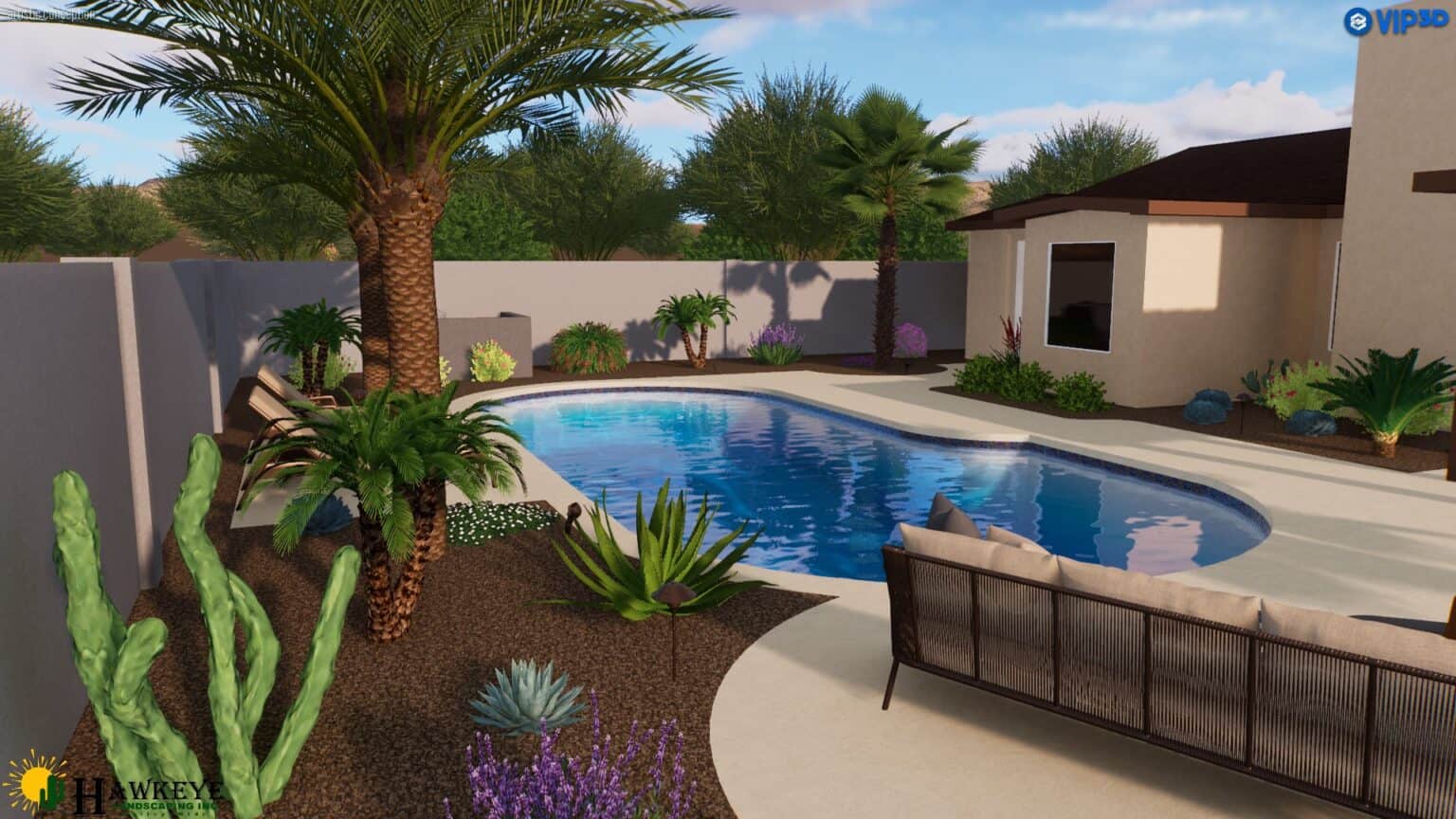 3D Landscape Design in Metro Phoenix - Hawkeye Custom Landscaping